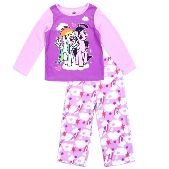 My Little Pony | Pajamas | My Little Pony Girls 2pc Pajama Settoddler ...